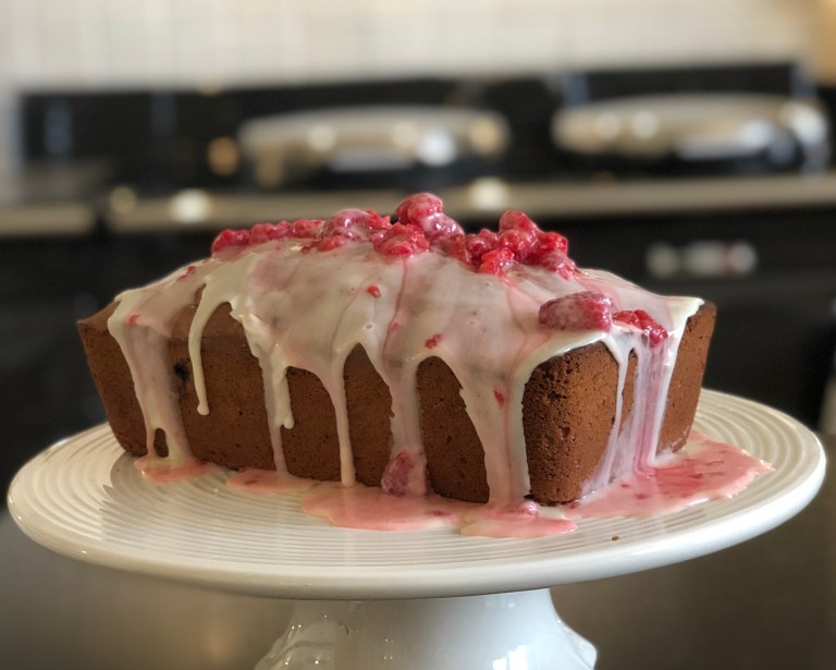 Raspberry Yoghurt Cake | Around the Aga